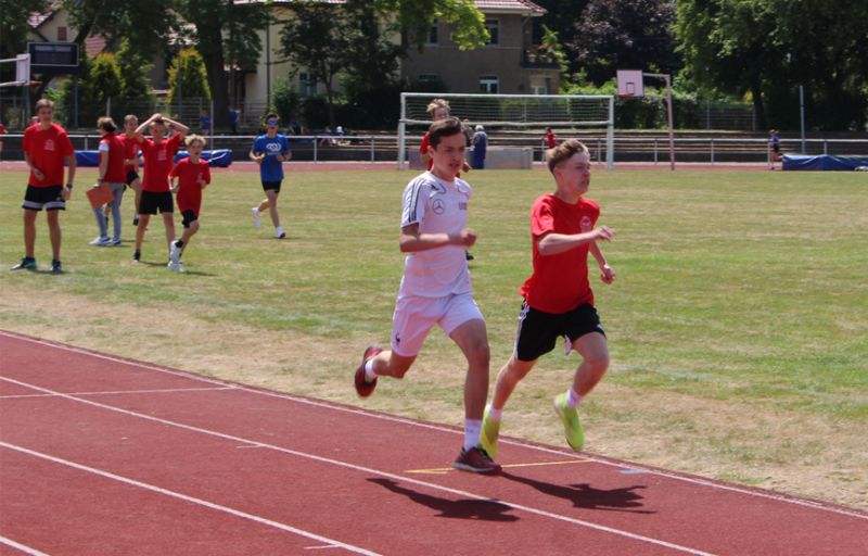 Leichtathletik-Fest in Mühlhausen - Gymnasium-Wilhelm-von-Humboldt